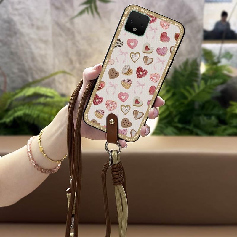 Back Cover Silicone Phone Case For Google Pixel 4XL Durable Anti-knock TPU Soft case Cute Dirt ...